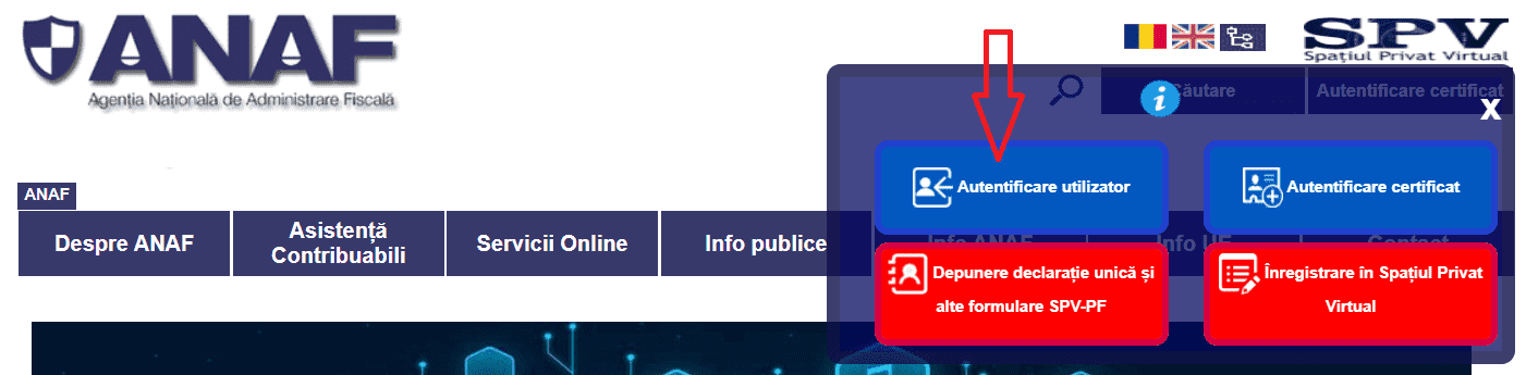 Cum se descarca duplicat declaratie unica si recipisa din SPV - ContApp