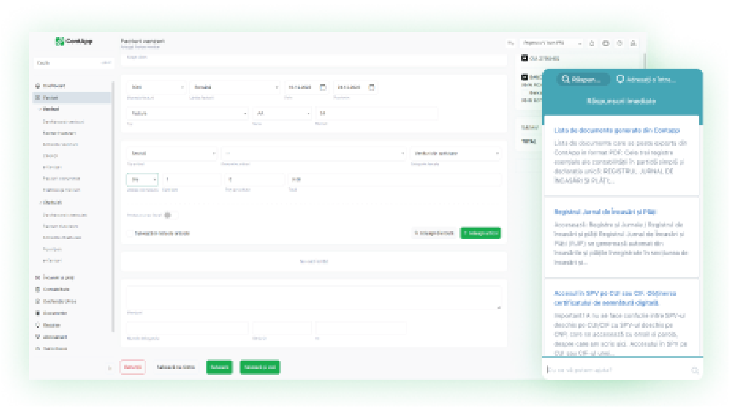Program Facturare | e-Factura | PFA, SRL & Profesii Liberale