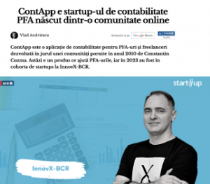 ContApp - Platformă Online de Contabilitate
