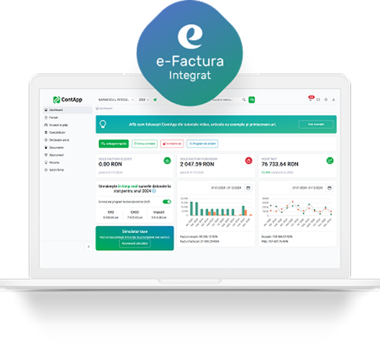 Program Contabilitate Online PFA & Profesii Liberale